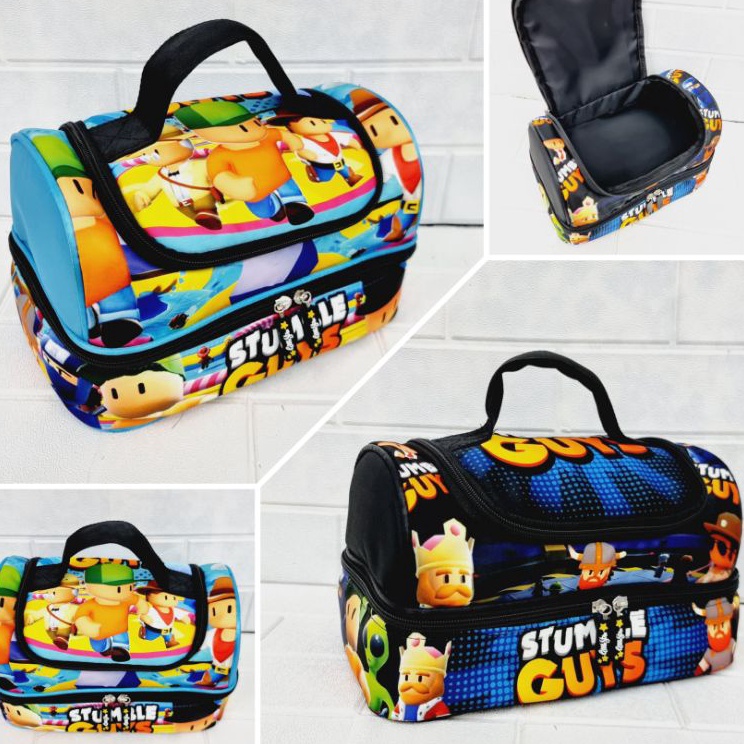 Jual Tas Bekal Lunch Bag 2 Tingkat STUMBLE GUYS RAINBOW FRIENDS ROBLOX ...