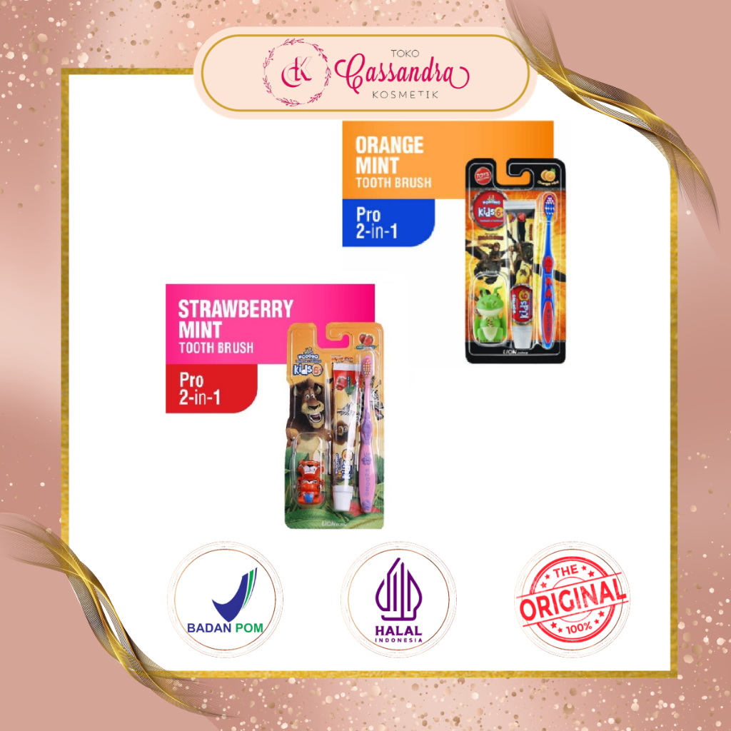 Jual KODOMO PASTA GIGI KIDS TOOTH BRUSH PRO 2 IN 1 | Shopee Indonesia
