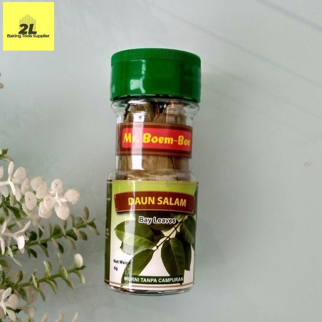 Jual Mr boem boe bay leave daun salam kemasan botol 6 gram | Shopee ...
