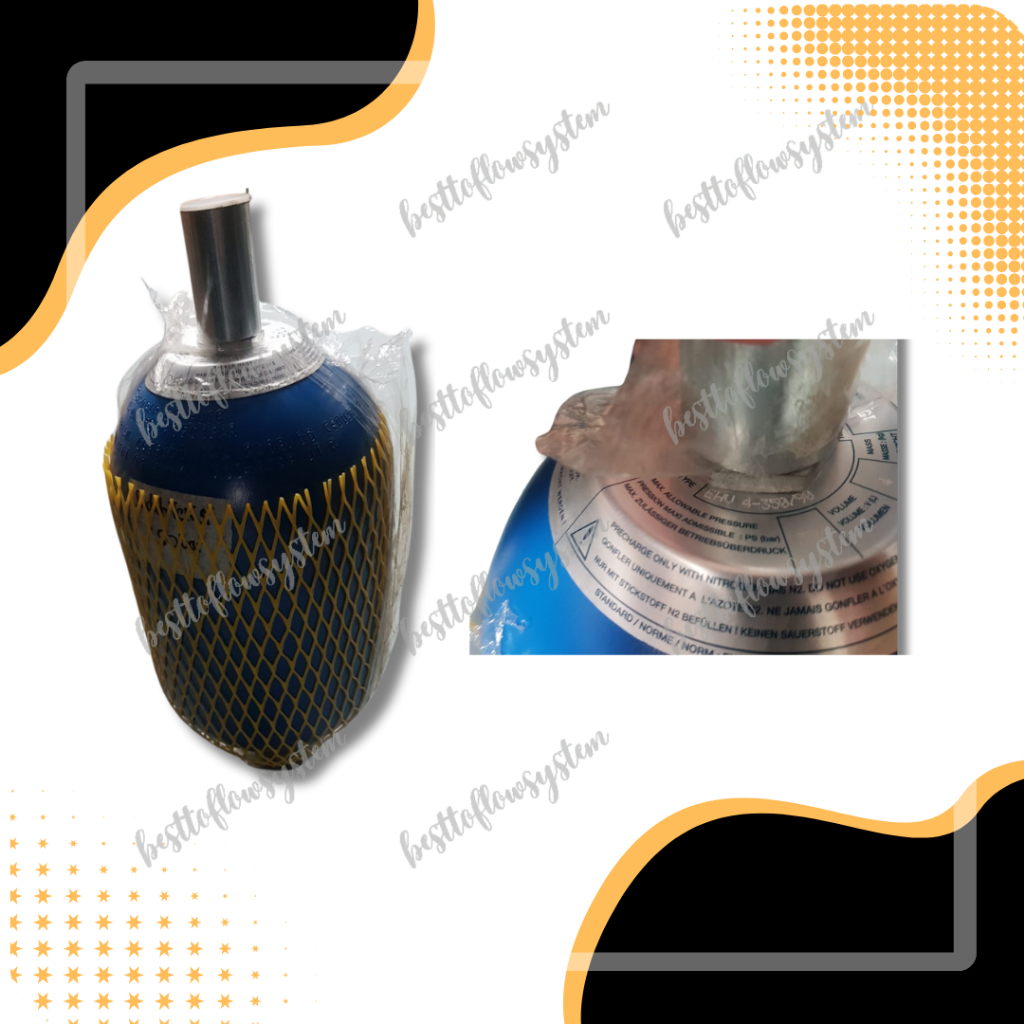 Jual PARKER OLAER accumulator akumulator bladder EHV IHV 4 L + nitrogen ...