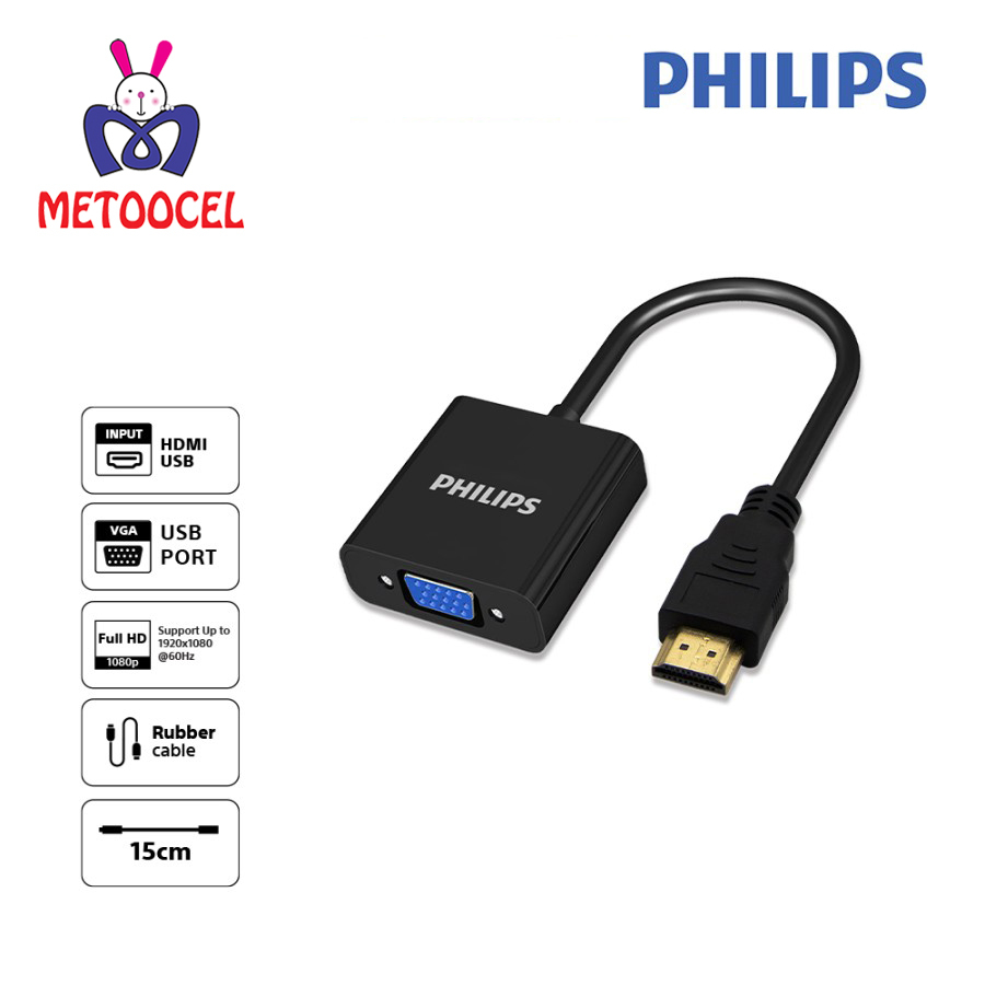Jual Philips SWA3090 HDMI to VGA Adapter SWA 3090 | Shopee Indonesia