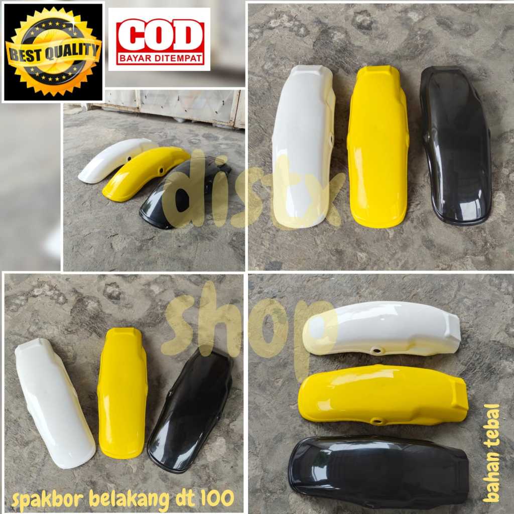 Jual SPAKBOR BELAKANG TS DT100 PAD SLEBOR REAR FENDER DT 100 TRAIL ...