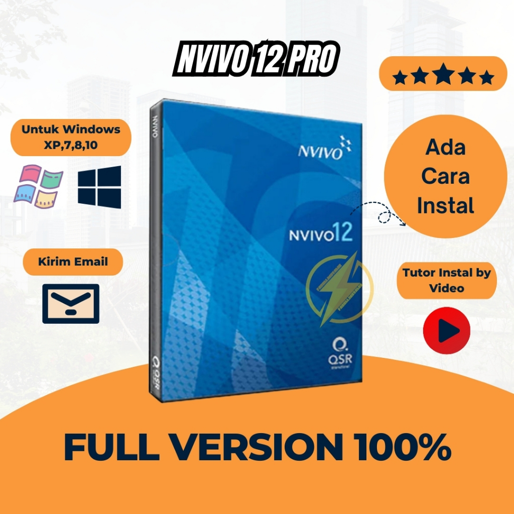 Jual Nvivo 12 Pro GRATIS REMOTE - PERMANEN BERGARANSI 100% AKTIVASI | Shopee Indonesia