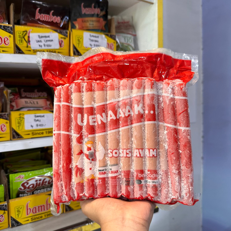 Jual Belfoods uenak sosis panjang 950g | Shopee Indonesia