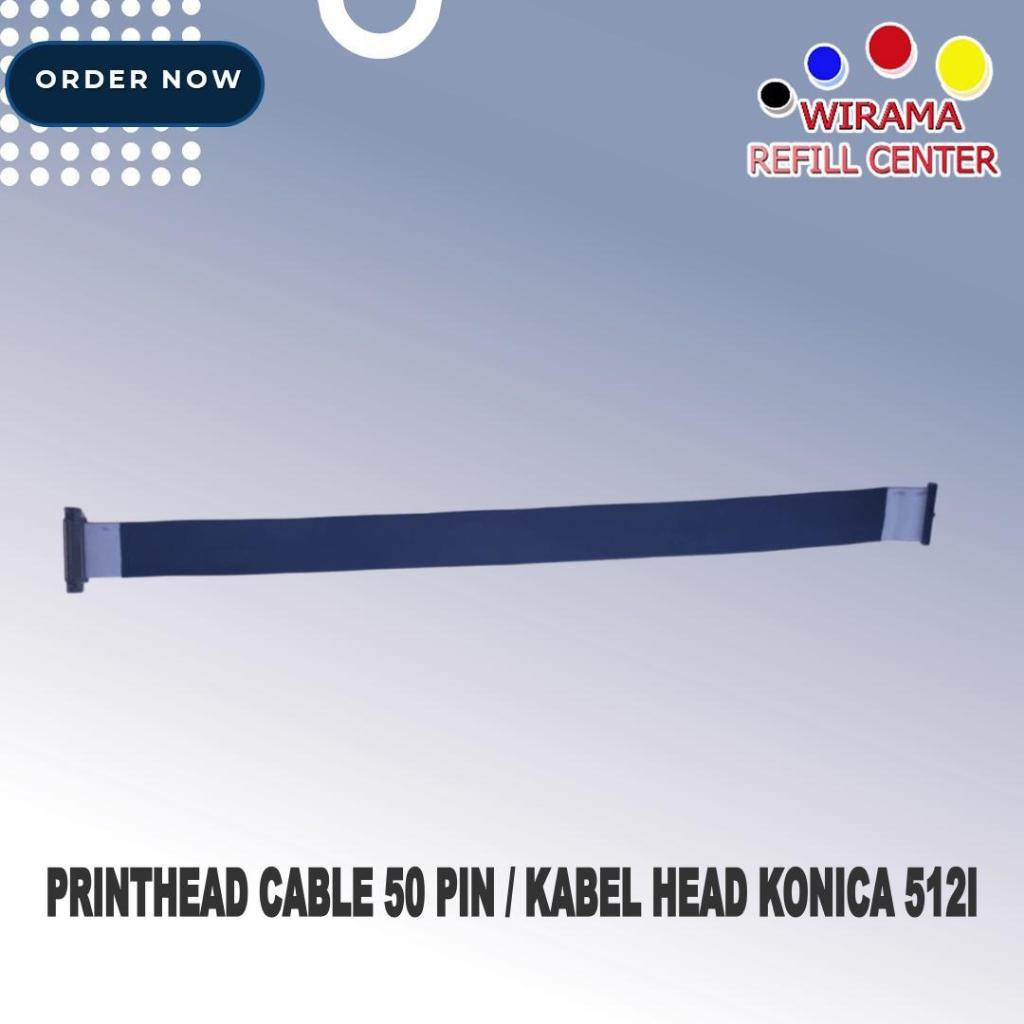 Jual Printhead Cable 50 PIN / Kabel Head Konica 512I | Shopee Indonesia