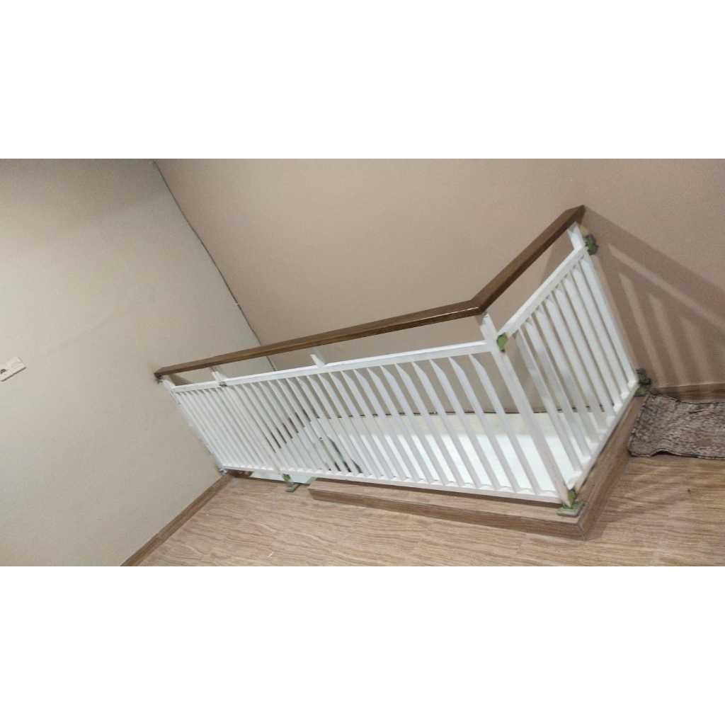 Jual Railing balkon minimalis handrail conwood / Harga railing tangga ...