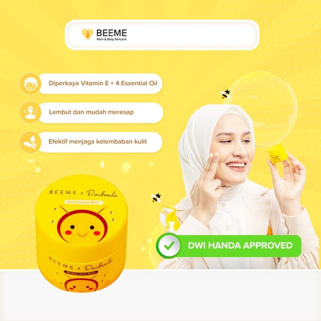 Jual Beeme Multipurpose Balm x Dwihanda 15gr | Shopee Indonesia