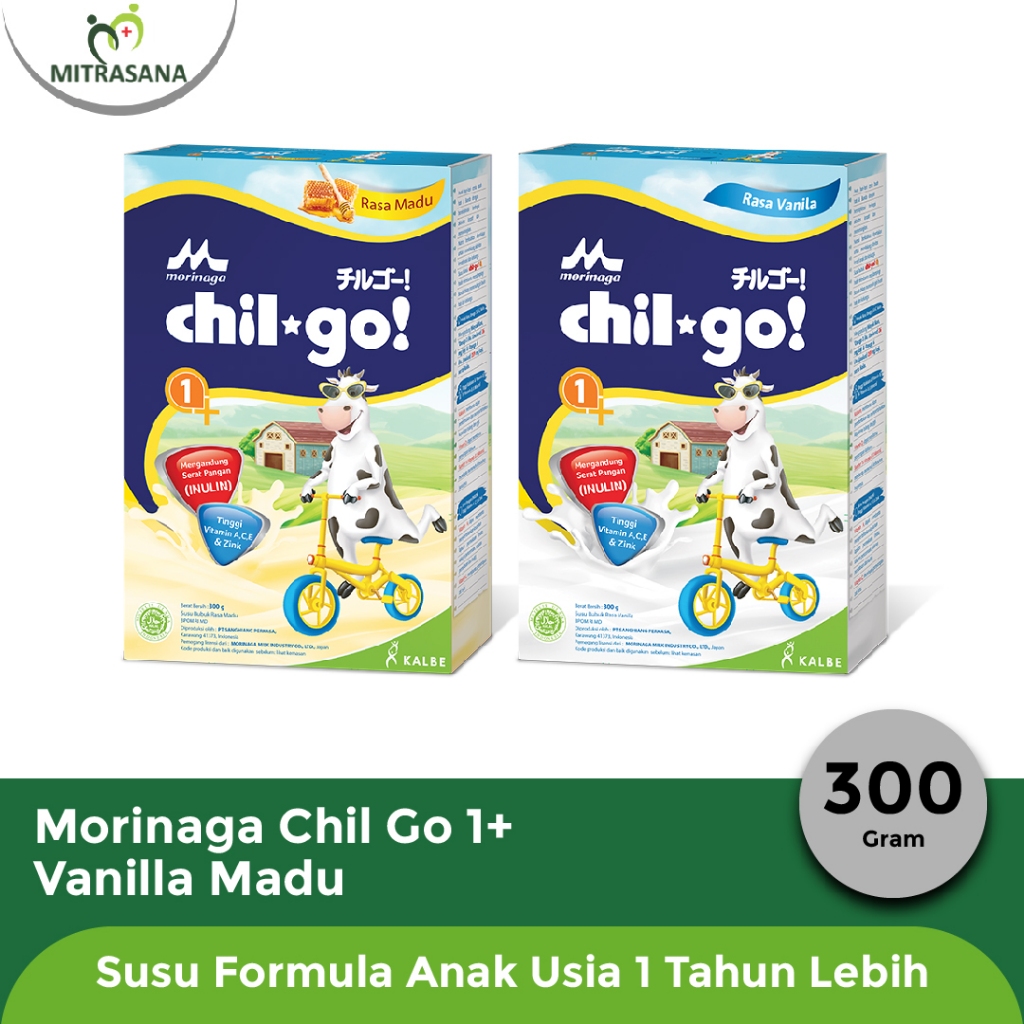 Jual Morinaga Chil Go 1+ Vanilla Madu 270gr ~ Susu Formula Anak Usia 1 ...