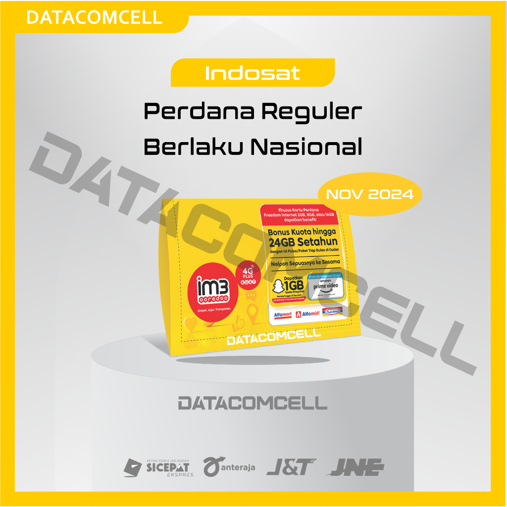 Jual KARTU PERDANA IM3 INDOSAT KOSONG REGULER NASIONAL JAN 2025 ...