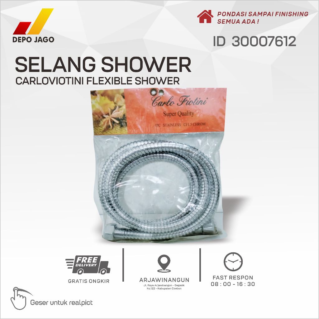 Jual CARLO VIOTINI Flexible Shower | Shopee Indonesia