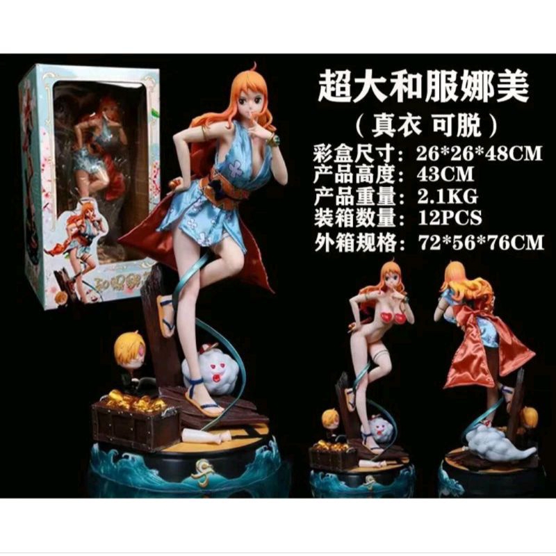 Jual Action Figure Nami Wano Kimono Statue Onepiece Cast Off Jumbo Size ...