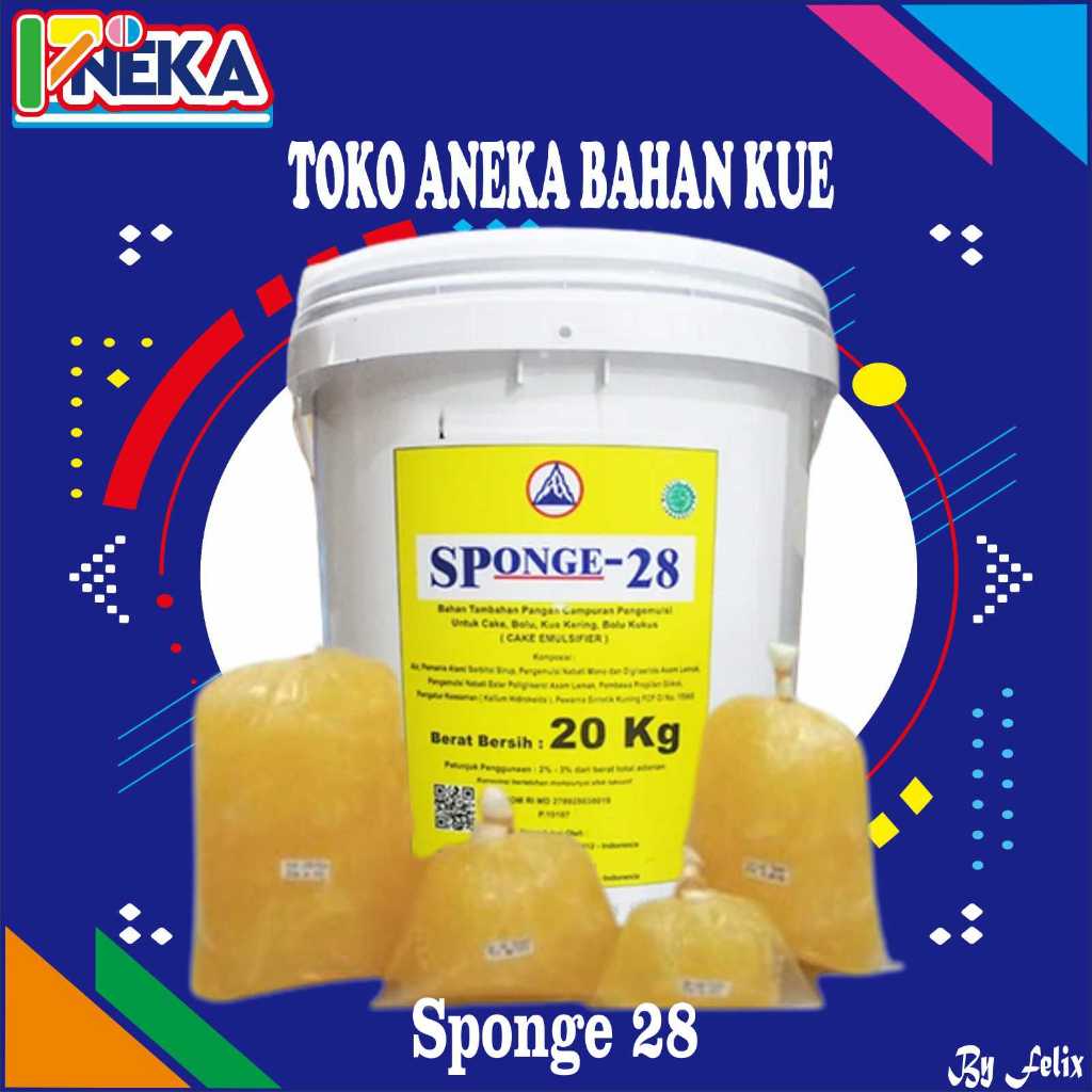 Jual Sponge 28 1/4kg (repack) | Shopee Indonesia