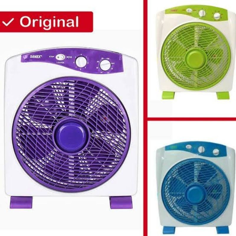 Jual Sanex Kipas Angin/Box Fan Sanex SB 818 12 Inch | Shopee Indonesia