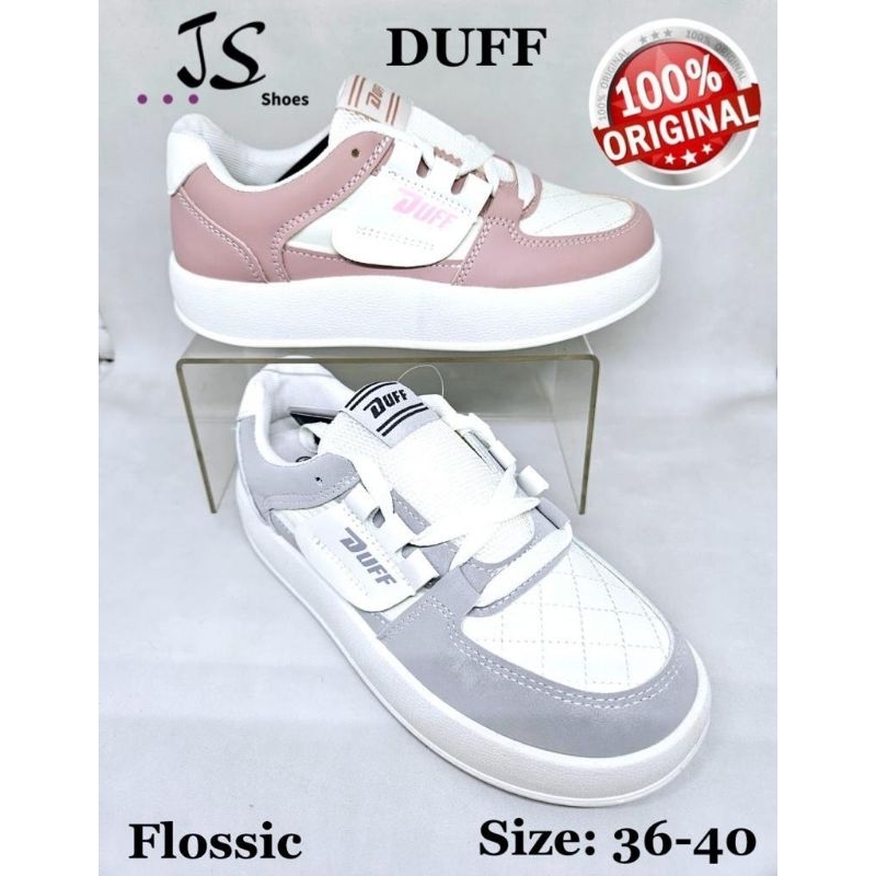 Jual DUFF FLOSSIC - SEPATU SNEAKERS TALI WANITA DEWASA MERK DUFF ...