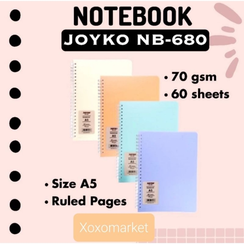 Jual Notebook Joyko NB-680 (A5) - 1 Pcs | Shopee Indonesia
