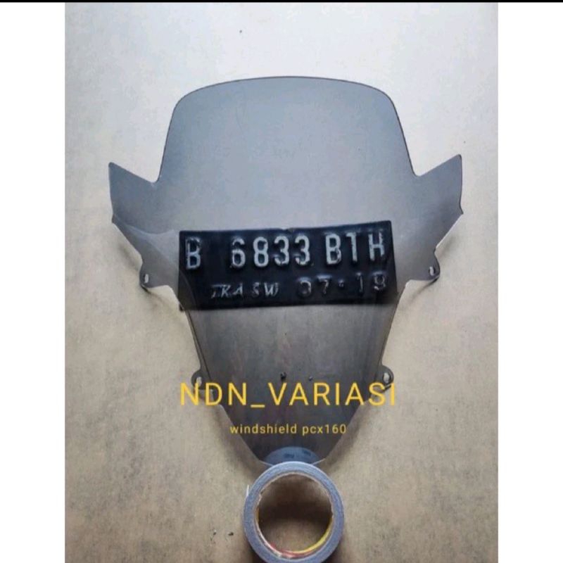 Jual Visor PCX 160 + spion 100% presisi - windshield PCX 160 + spion ...