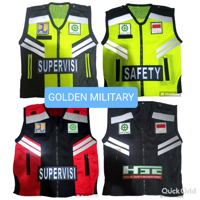 Jual Rompi safety, rompi supervisi, rompi HSE | Shopee Indonesia