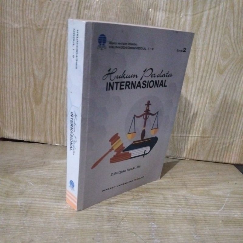Jual Buku UT HUKUM PERDATA INTERNASIONAL by Zulfa Djoko Basuki Dkk ...
