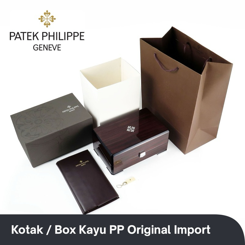 Jual Kotak Jam Tangan Merk Patek Philippe Include (1Set) | Shopee Indonesia