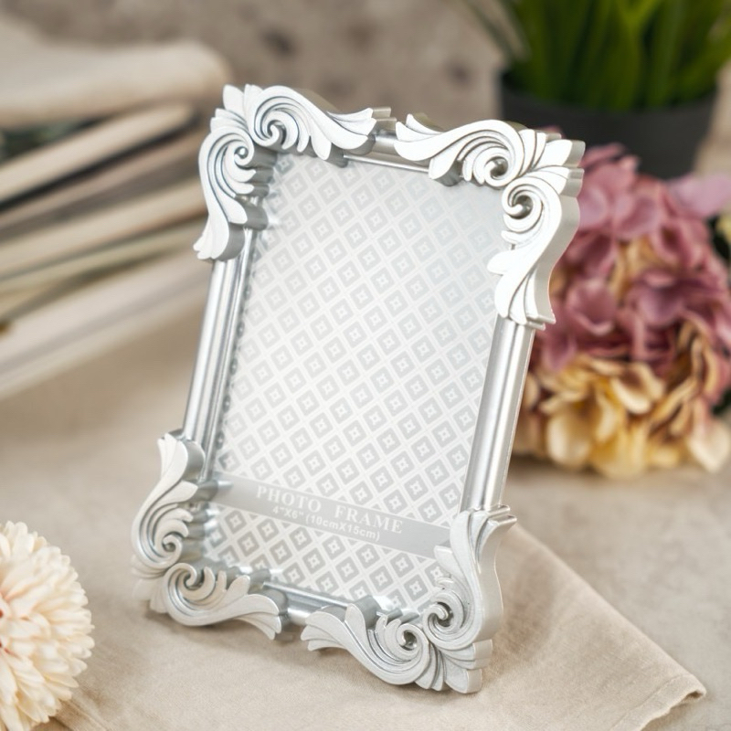 Jual Bingkai Foto ukuran 4R / Elegant Photo Frame PF125 Silver Murah ...