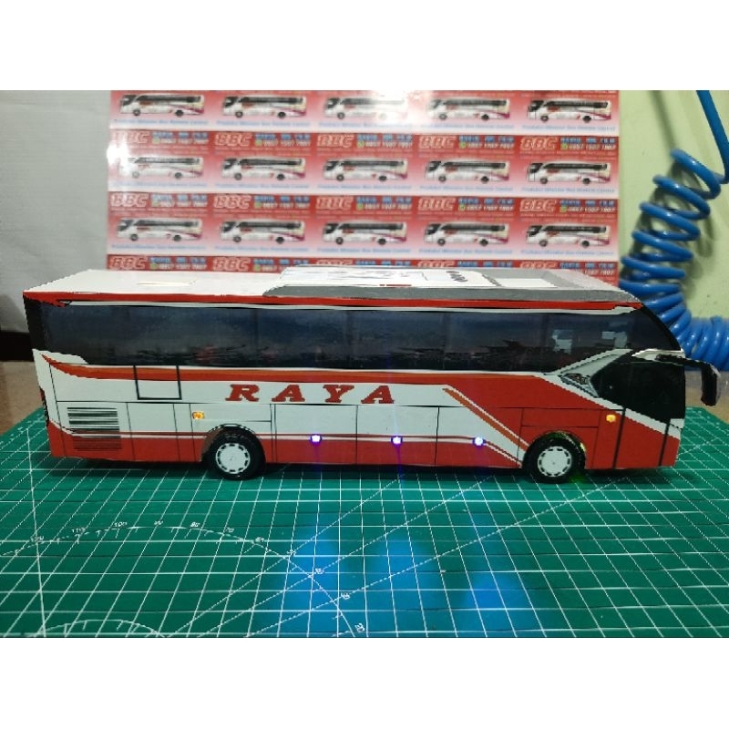Jual Miniatur bus Remote Control DETIL TERBAIK !!! MODEL TERLENGKAP ...
