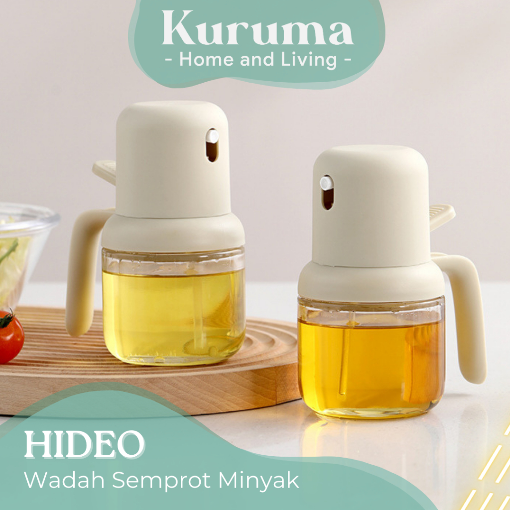 Jual KURUMA HIDEO Botol Cuka Minimalis Spray Bottle Dapur Estetis ...