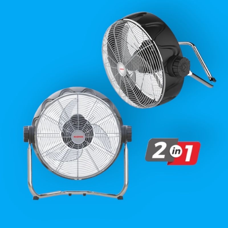 Jual Kipas Angin Maspion PW 1808S / Desk & Wall Fan Maspion PW1808S 18 ...