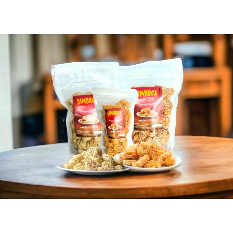 Jual Kerupuk Seblak Rafael Kering Rasa Pedas | Shopee Indonesia