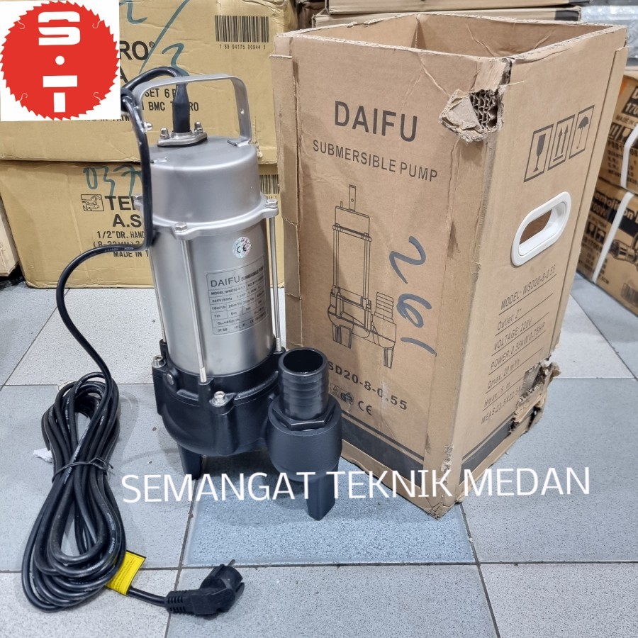 Jual POMPA CELUP 2" RENDAM DALAM AIR KOLAM NON AUTO TIDAK OTOMATIS ...