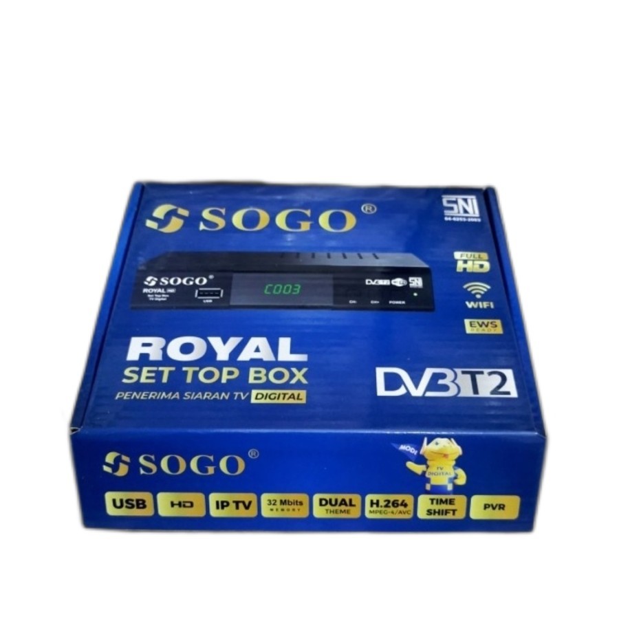 Jual SET TOP BOX SOGO STB DIGITAL RECEIVER / DVB TVR | Shopee Indonesia