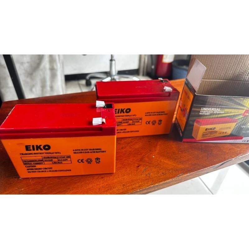Jual AKI KERING EIKO BATTERY 10A 12V SPRAYER MOBIL LISTRIK SERBAGUNA Batrai | Shopee Indonesia