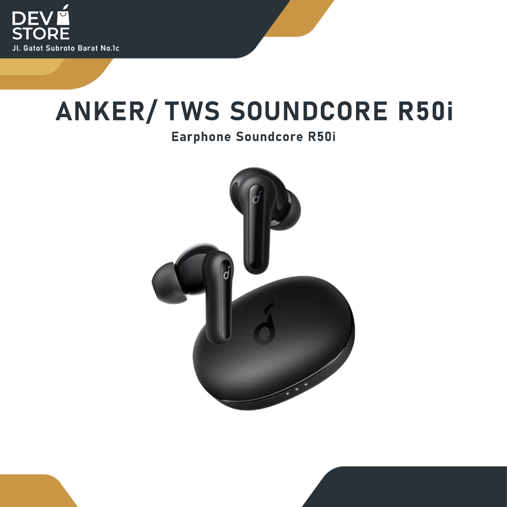 Jual Anker Soundcore R50i True Wireless Earbuds TWS Earphone Black New ...