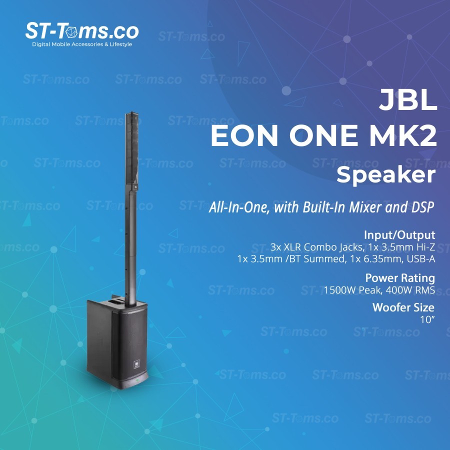 Jual JBL EON ONE Mk2 MKII Mark II Bluetooth Speaker Built-In Mixer and ...