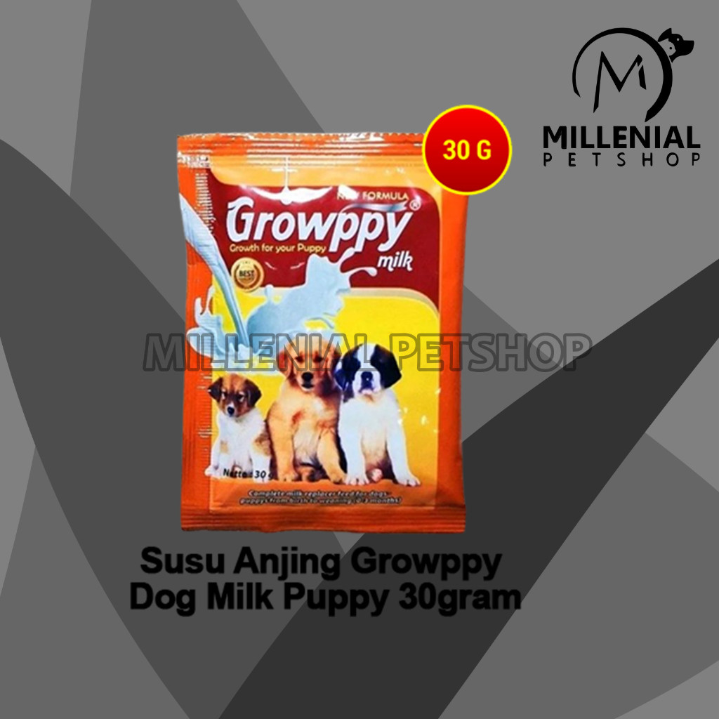 Jual Susu anak anjing GROWPPY Dog Milk Puppy 30 gr anakan growpy 30gr | Shopee Indonesia