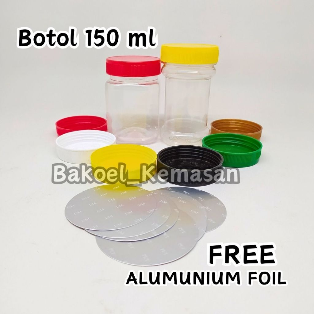 Jual Botol Sambal / Botol Sambel / Toples Sambal / Toples Sambel 150ml ...