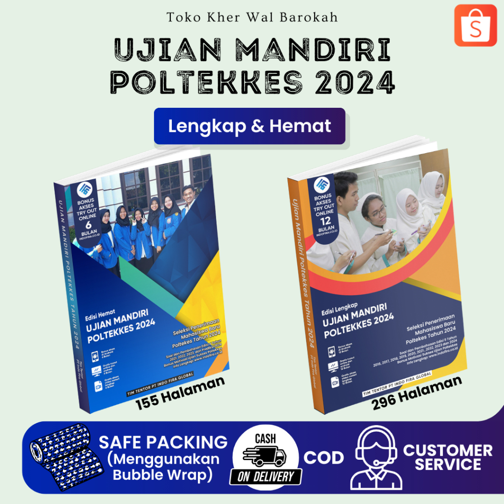 Jual Buku Terbaru UJIAN MANDIRI POLTEKKES 2024 (Edisi Lengkap & Edisi Hemat + Gratis Akses ...