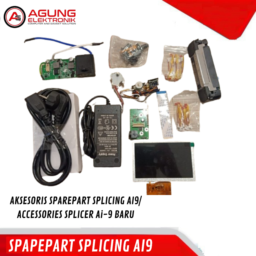 Jual AKSESORIS SPAREPART SPLICING AI9/ ACCESSORIES SPLICER Ai-9 BARU | Shopee Indonesia