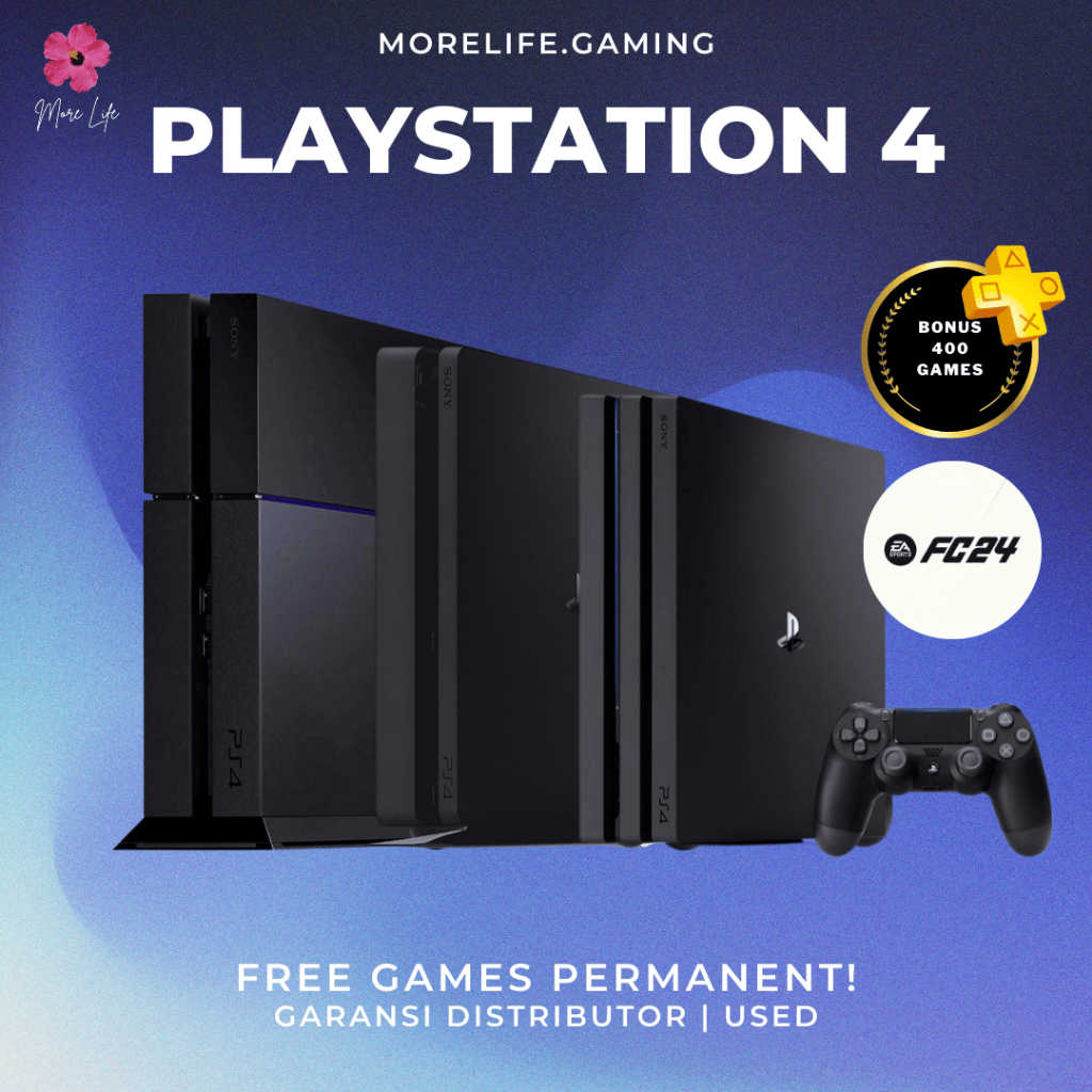 Jual PS4 Pro/Slim/Fat 500GB 1TB, Full Games Online Guarantee PlayStation 4 | Shopee Indonesia