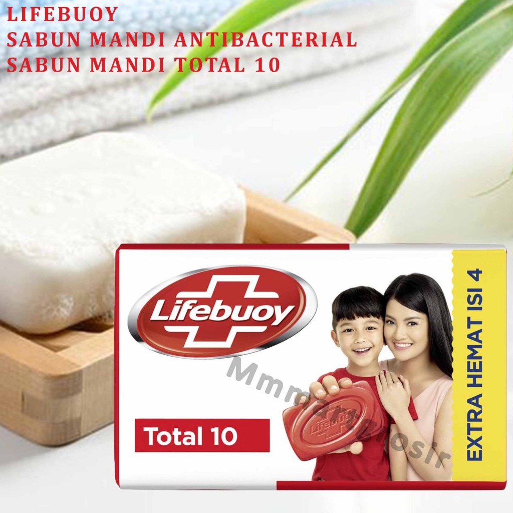 Jual Lifebuoy / Sabun Mandi Batang / Antibacterial Soap / Total 10 ...
