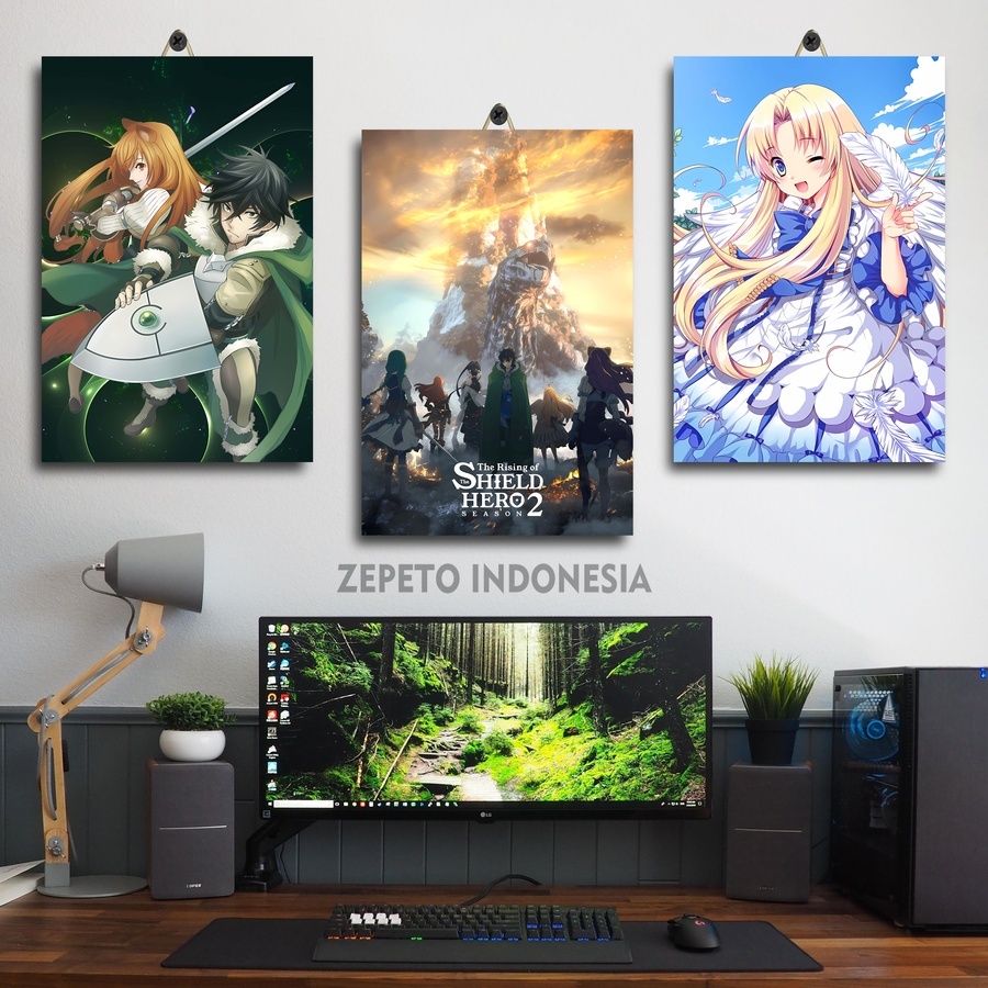 Jual Poster Foto Anime The Rising Of The Shield Hero 20X30 | Hiasan ...