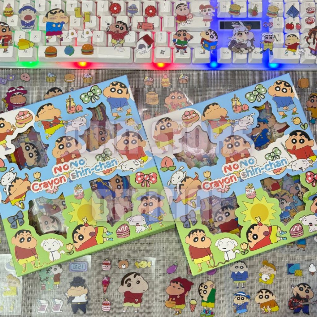 Jual Sticker Nono Karakter Kartun Crayon Shinchan Shin-Chan Stiker Lucu ...