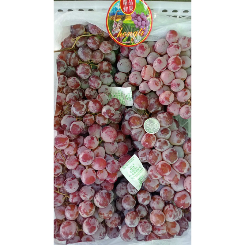 Jual Anggur Red Globe 500 gr | Shopee Indonesia