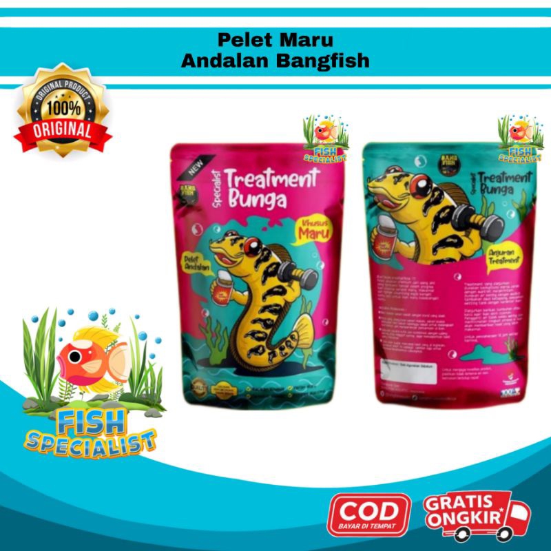 Jual PELET ANDALAN BANG FISH x FAJAR ARIEF 60gram PROGRESS BUNGA CHANNA ...