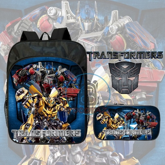 Jual Tocotaz Tas anak sekolah Ransel Gendong Anak Transformers Optimus ...