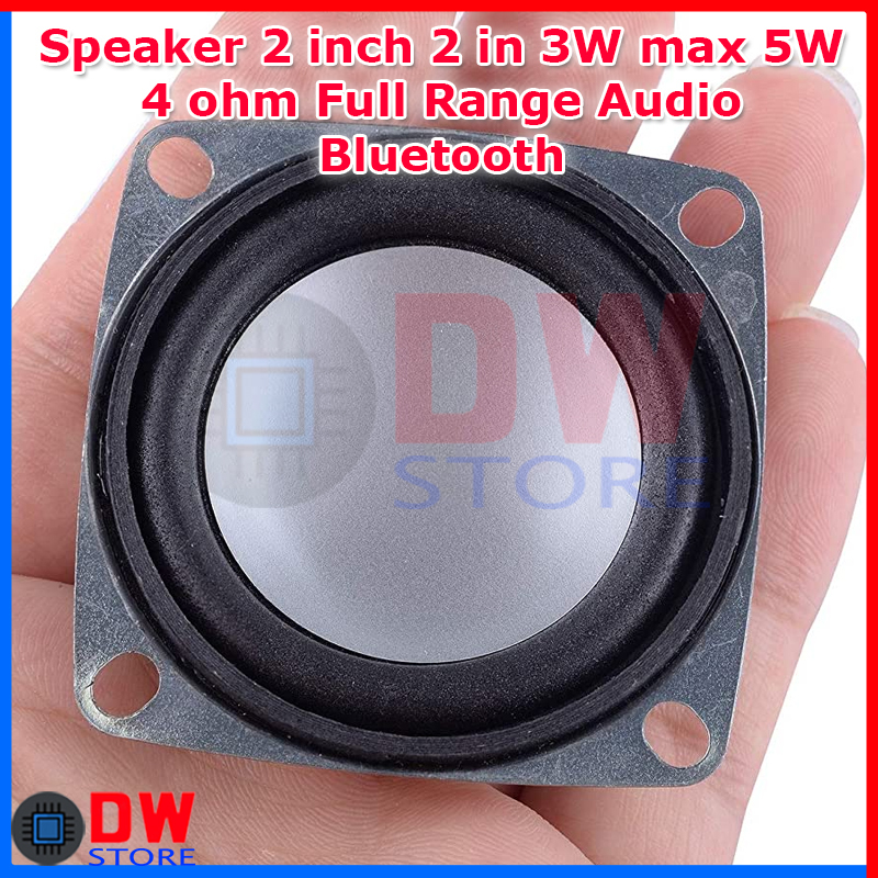 Jual Speaker Mini 2 inch 2in 2 in 3W max 5W 4 ohm Full Range Audio ...