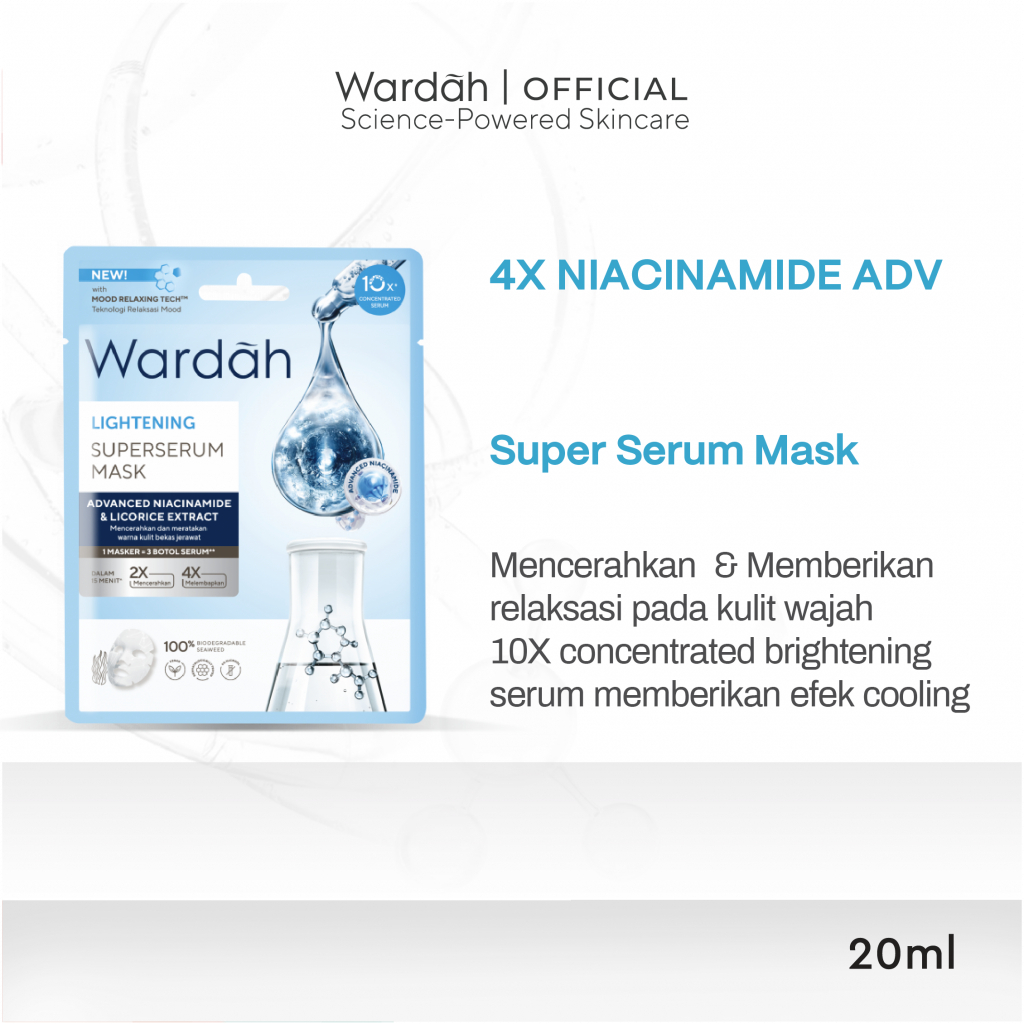 Jual Wardah Lightening SuperSerum Mask 20 ml - 𝗦𝗵𝗲𝗲𝘁 𝗺𝗮𝘀𝗸 𝗠𝗮𝘀𝗸𝗲𝗿 ...
