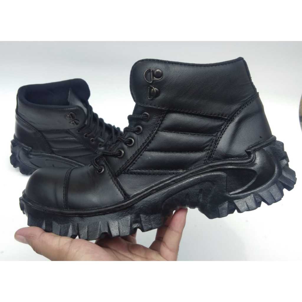 Jual SEPATU SAFETY ARMOR BAHAN KULIT ASLI | Shopee Indonesia