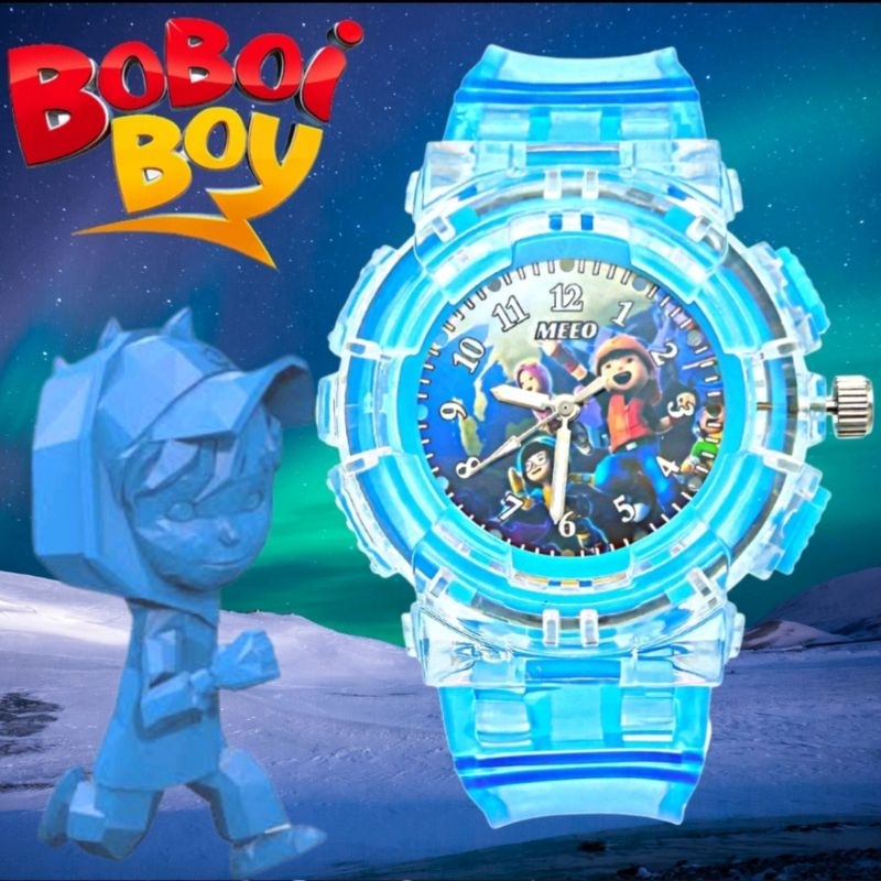 Jual Jam Tangan Boboiboy Jam Tangan Anak Lampu Musik Melody | Shopee ...