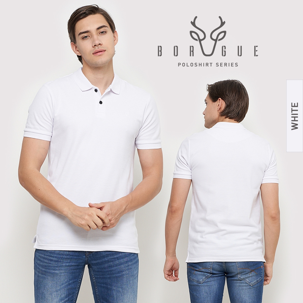 Jual Polo Shirt Pria Lengan Pendek Pria Polos Kerah | Kaos kerah ...