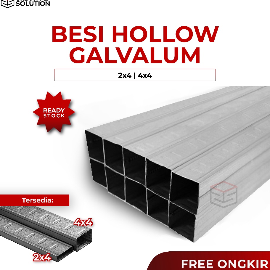 Jual Hari Belanja On Diskon BesarBesaran Besi Hollow Galvalum 2x4 Besi ...